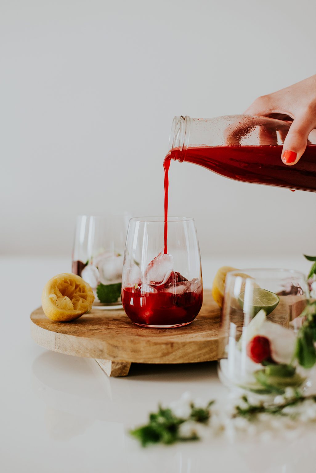 Bezalkoholni koktel sa malinama - SillyWorld - food, photography & garden